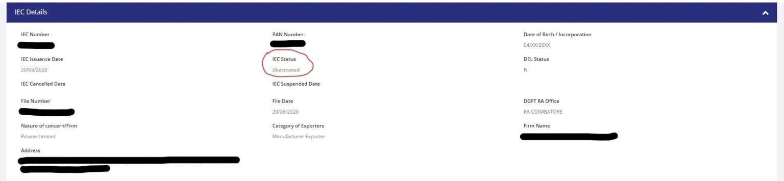Guaranteed IEC Renewal | IEC Code Renewal 2025
